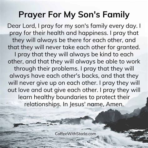 A Mother S Prayer For Her Son 10 Powerful Prayers Coffee With Starla
