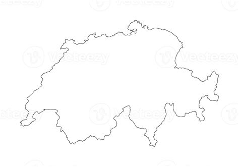 Switzerland Map In White Color 22797761 PNG