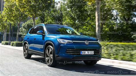 Volkswagen Tayron 2025 este prezentat ca fiind un SUV cu șapte locuri