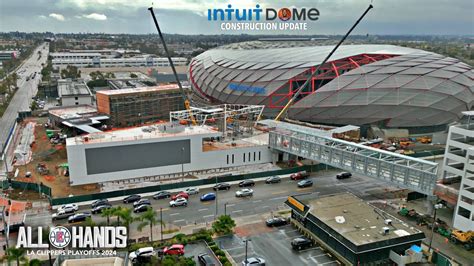 LA Clippers 2 Billion Intuit Dome Construction Update Inglewood 4 26