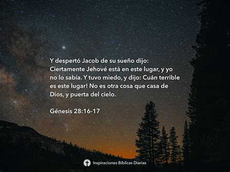 Génesis 28 16 17 Inspiraciones Bíblicas Diarias