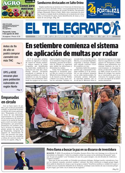 Edición 08 08 2022 Diario El Telégrafo