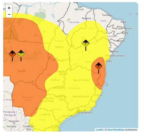 Semana começa alerta de chuvas intensas no Matopiba