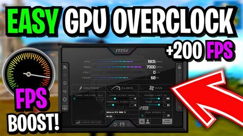 How To Overclock With Msi Afterburner Bedukraine