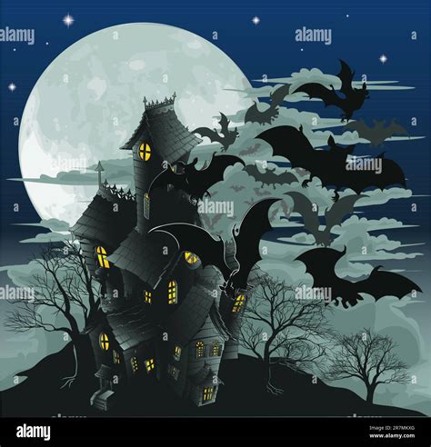Abandoned Out Building Stock Vector Images Alamy