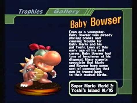 Baby Bowser Final Boss Yoshi S Island Super Mario World 2 YouTube