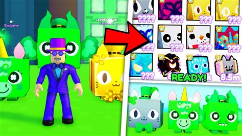 ZDOBYŁEM 3 NOWE HUGE z EVENTU ŚWIĘTEGO PATRYKA w PET SIMULATOR X