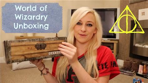 GeekGear World Of Wizardry Unboxing YouTube