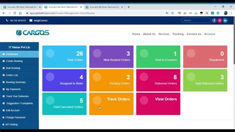 courier management system project in php with source