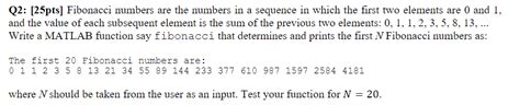 solved q2 [25pts] ﻿fibonacci numbers are the numbers in a