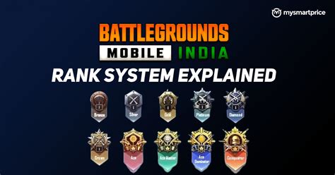 BGMI Ranking System A Comprehensive Overview And Guide MySmartPrice