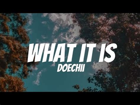 Doechii What It Is Lyrics Ft Kodak Black Youtube