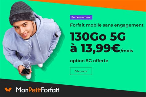Bon plan les forfaits en promo RED 10 Go à 6 99 et 130 Go 5G offerte