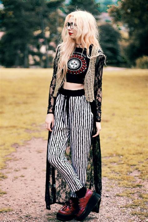 51 Goth Hippie Outfits Looks Inspirations POLYVORE Discover And