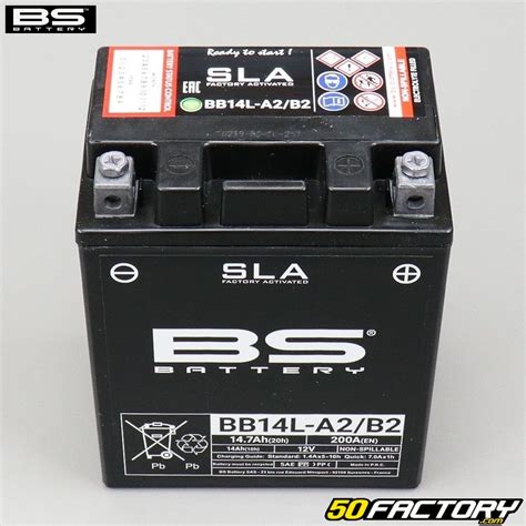Batterie BS Battery BB14L A2 SLA 12V 14Ah Acide Sans Entretien Peugeot