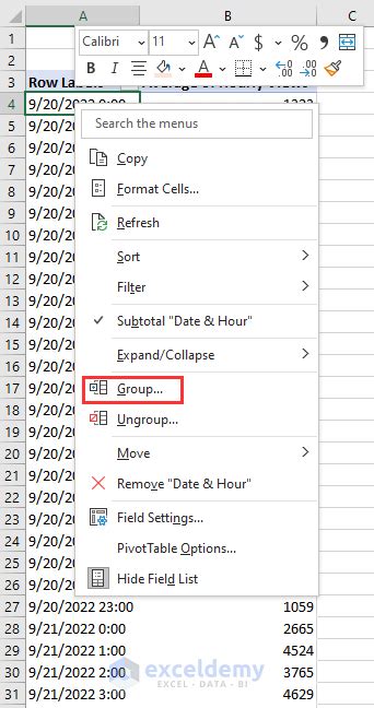 How To Calculate Daily Average From Hourly Data In Excel