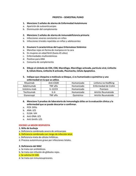 Profeta Semestral Plinio MEDilove UDocz