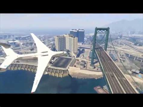 Amazing Terrible Plane Crash Compilation Gta Youtube