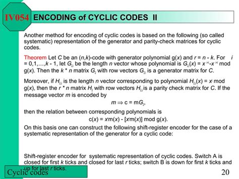 chapter 03 cyclic codes