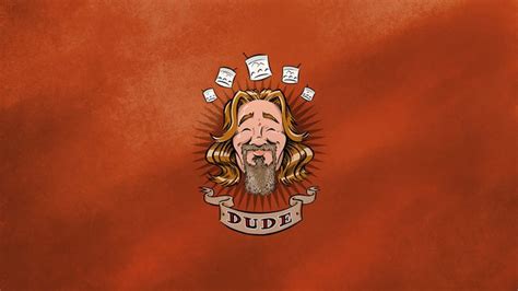 The Dude The Big Lebowski Movie Characters HD Wallpaper Rare Gallery