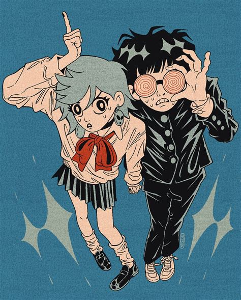Ayase Momo And Takakura Ken Dandadan Drawn By Silchibi Danbooru