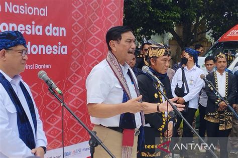 Menko Luhut Resmikan Dimulainya Gernas Bangga Buatan Indonesia 2023