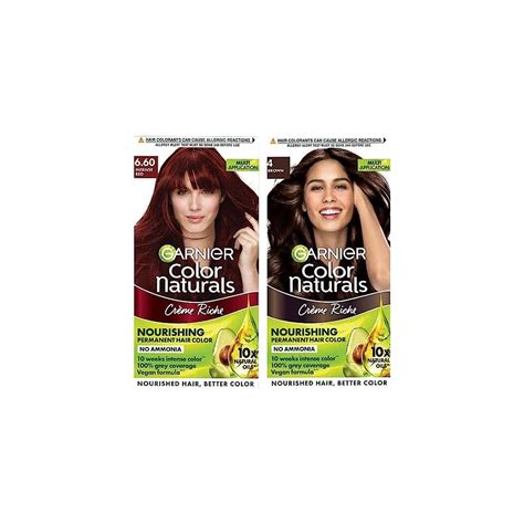 Garnier Color Naturals Creme Hair Color Shade 4 Brown 70ml 60g