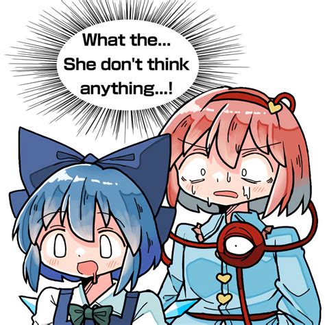 Safebooru Blue Hair Blue Shirt Bow Bowtie Cirno Drooling English Text Hairband Ice Ice Wings