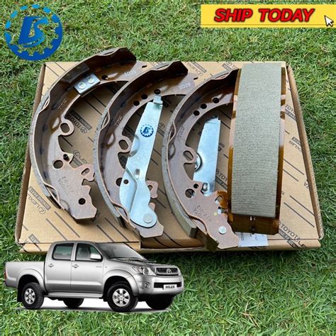 TOYOTA HILUX VIGO KUN25 KUN26 REVO GUN125 GUN126 REAR BRAKE SHOE 4pcs