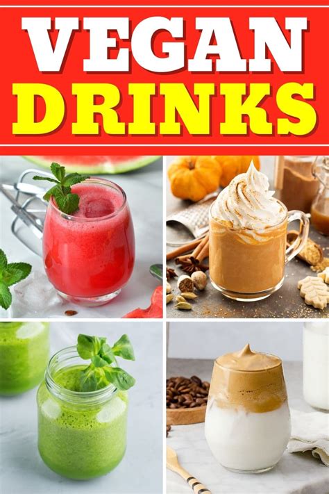 Las Mejores Bebidas Veganas Bebidas De Origen Vegetal