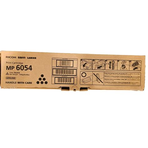 Used Ricoh Genuine MP 6054 Black Toner 842126 OEM Original 4054 5054