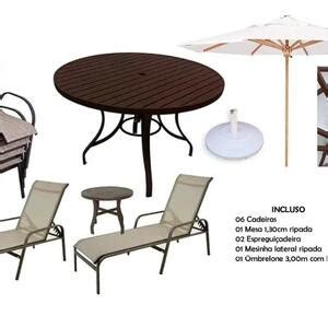 Kit De Piscina E Área Externa Cadeiras Espreguiçadeiras Mesa Leroy Merlin