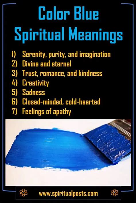 5 Spiritual Meanings Of The Color Blue Symbolism Spiritual Posts