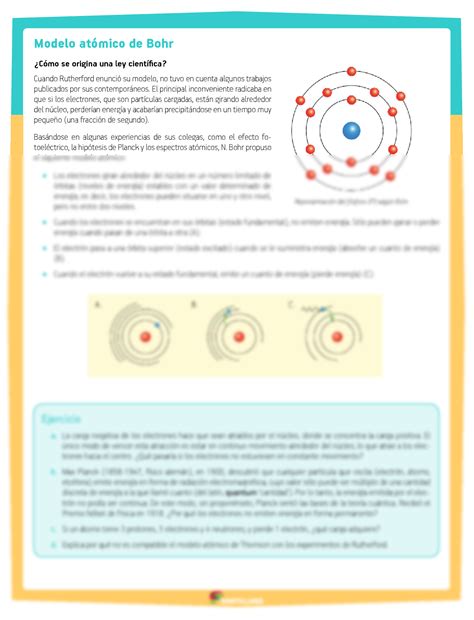 SOLUTION Modelo Atomico Bohr Studypool