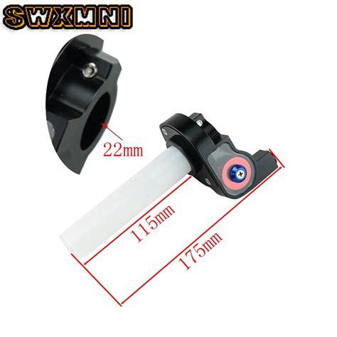 Aluminium Visuele Gashendel Grip Quick Twist Gas G Grandado