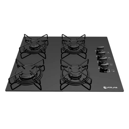 Cooktop a Gás Atlas Agile 4 Bocas Bivolt