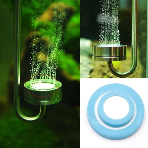 Aération de l habitat Diffuseur de CO2 pour Aquarium en acier
