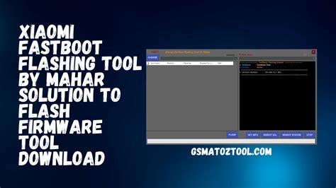 Xiaomi Fastboot Flashing Tool By Mahar Solution To Flash Firmware Tool