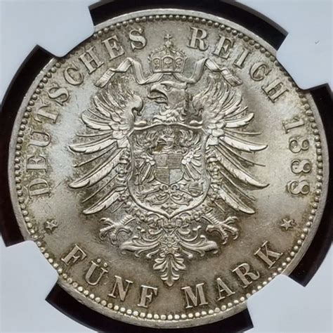 Deutschland Germany Kaiserreich Preu En Mark A Friedrich Iii