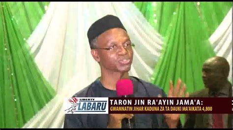 TARON JIN RA AYIN JAMA A GWAMNATIN JIHAR KADUNA ZA TA DAUKI MA AIKATA