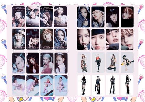BLACKPINK LISA PHOTOCARD BUNDLE BORN PINK THE ALBUM PHOTOCARDS LISA