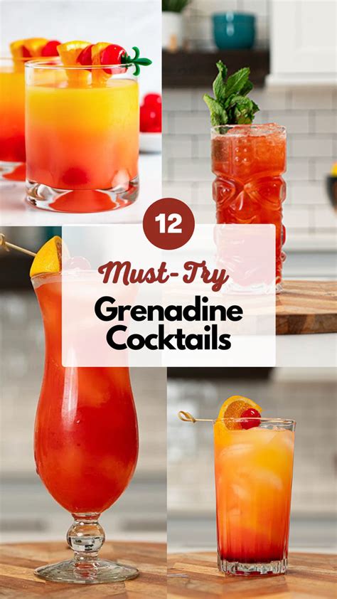 12 Best Grenadine Cocktails To Drink Recipe In 2024 Grenadine