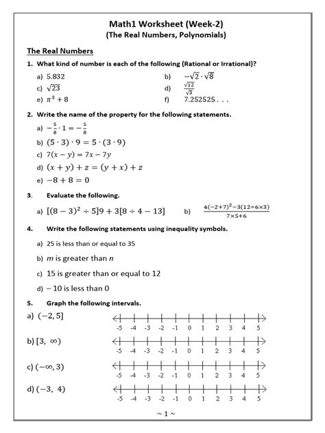 worksheet week2 2 pdf polynomial abstract algebra
