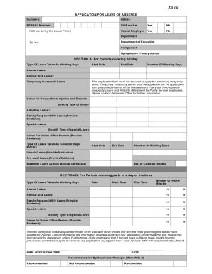 Fillable Online Force Majeure Leave Application Form University Of