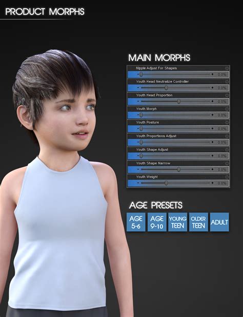 Growing Up For Genesis 3 Male S Daz 3D
