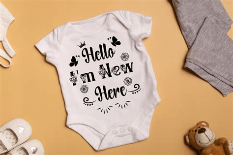Hello I M New Here Svg T Shirt Design Graphic By Jfakhan Creative
