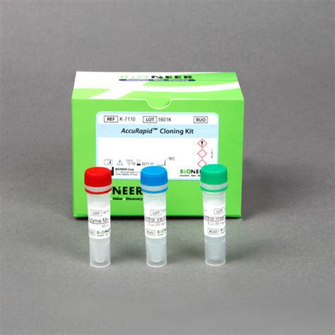 Kit De Reagentes Enzimas AccuRapid Bioneer Corporation Para