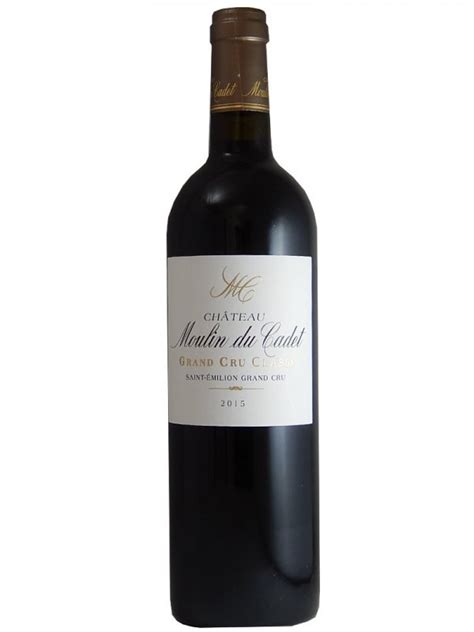 Château Moulin du Cadet Saint Emilion Grand cru Classé 2019 kopen