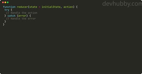 How To Handle Errors In Redux