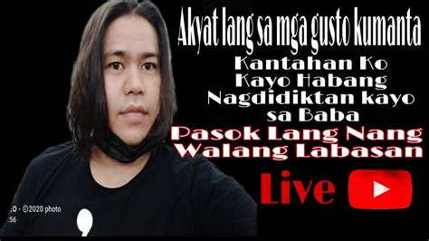 Live Entertainment Cover Songs Dikitan Lapagan Kantahan Youtube